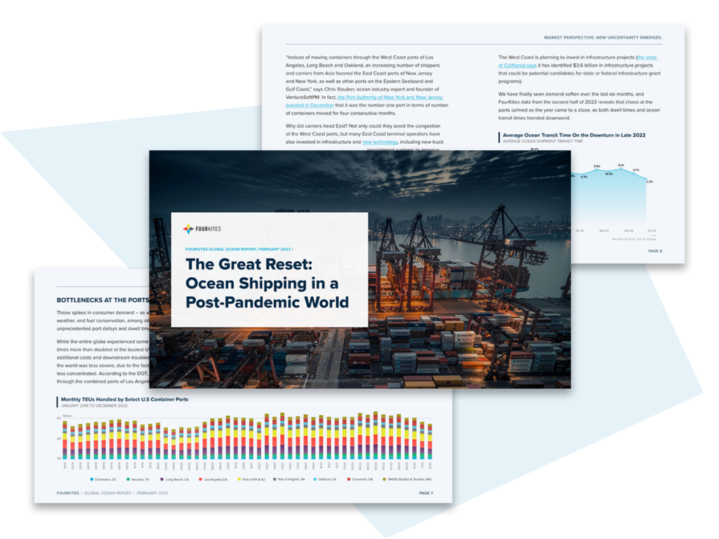 Ocean Freight Visibility and Tracking Software | FourKites